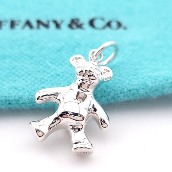 Tiffany & Co. | Jewelry | Tiffany Co Sterling Silver Mishka Teddy Bear ...